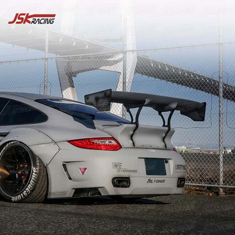 LB STYLE CARBON FIBER REAR SPOILER for Porsche 997 Turbo