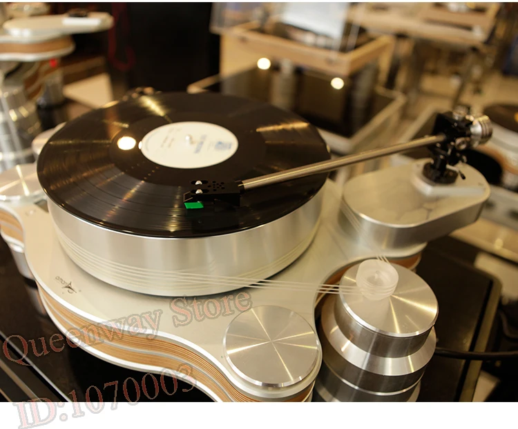 Amari LP-32S Vinyl Record Player with Magnetic Levitation, Tonearm, and ...
