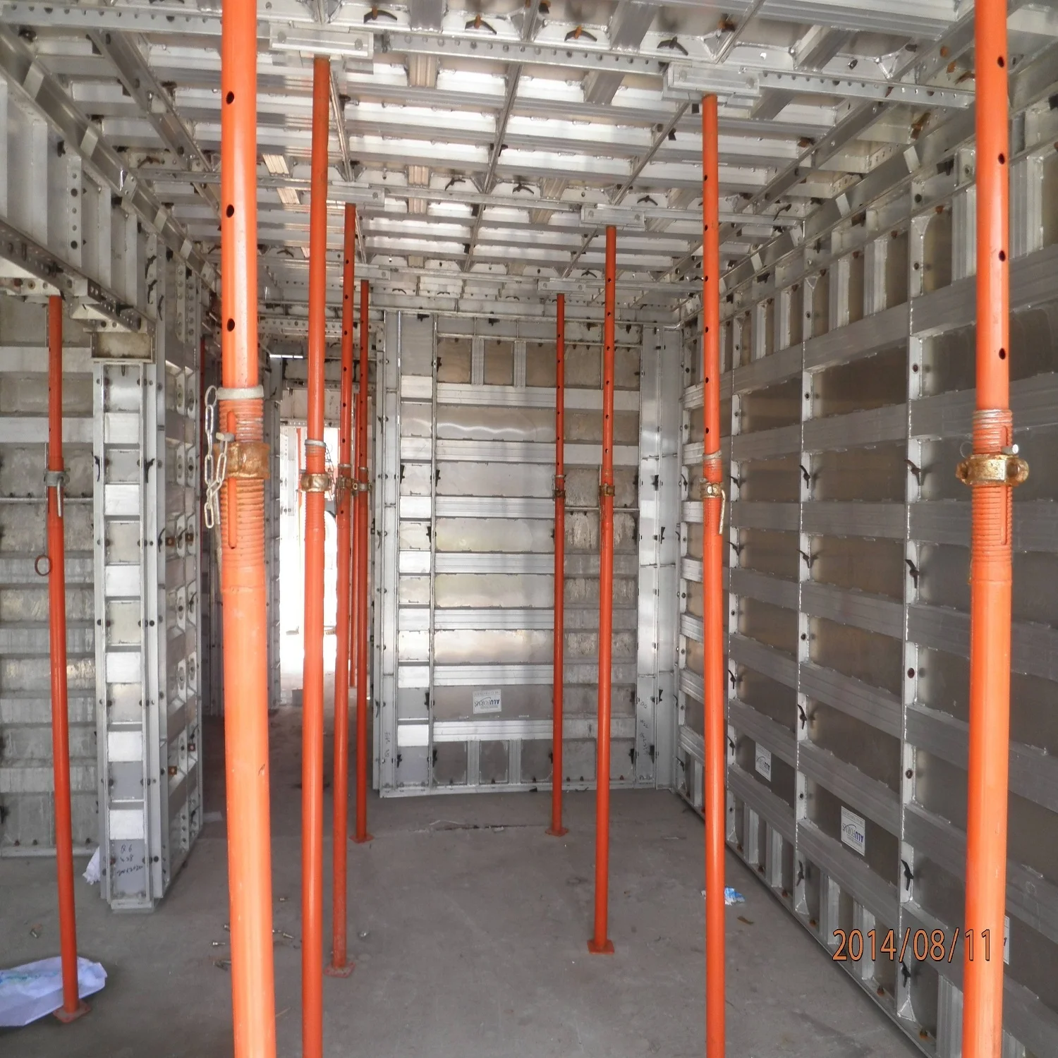 Galvanized Steel Props Formwork Adjustable Telescopic Jacks Steel Acrow ...