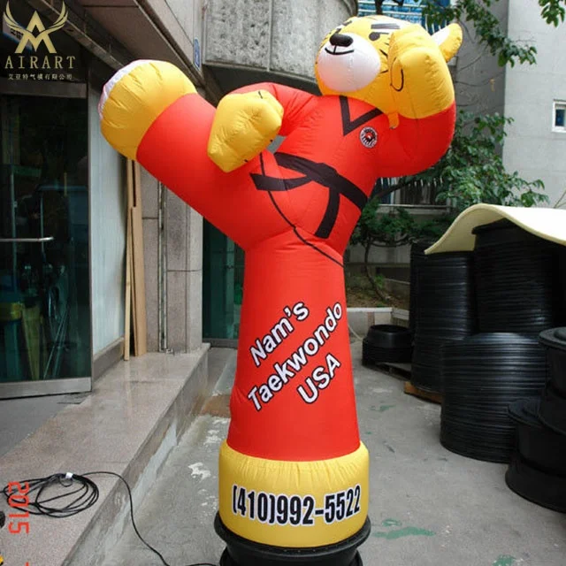 Custom Made Kids Attractive Cartoon Karate Advertising Inflatable