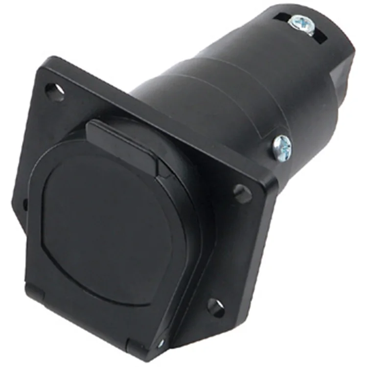 Socket 12v 13p To 7p Car Trailer Connector Adapter 7 Way Plastic ...