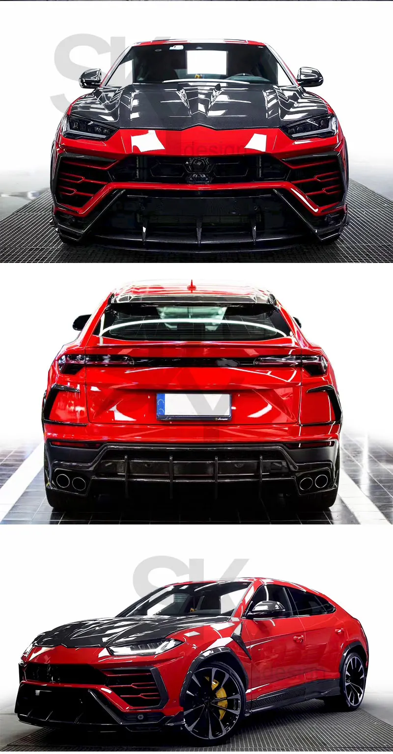 Lamborghini Urus Carbon Fiber Body Kit - TC Style