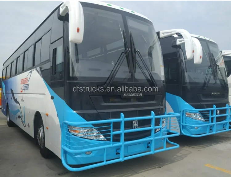 Price of New 12m 600L Diesel Fuel Tank Bus Euro II LHD RHD 50 Seats ...