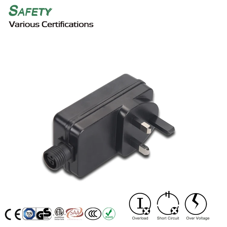 Uk Plug 12v 2a Waterproof Ac Adapter Led Driver - Buy 24w Class 2 Selv ...
