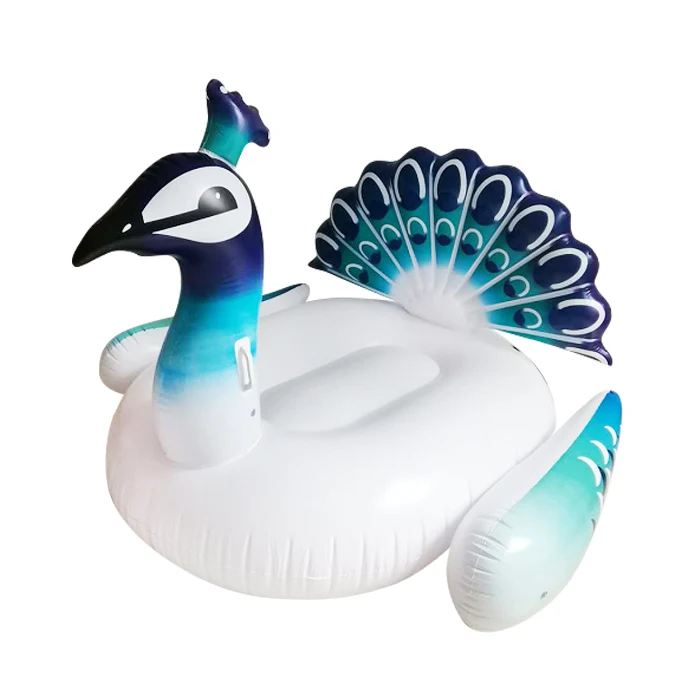 PVC Inflatable Peacock Floating Pool Float - Fun & Safe