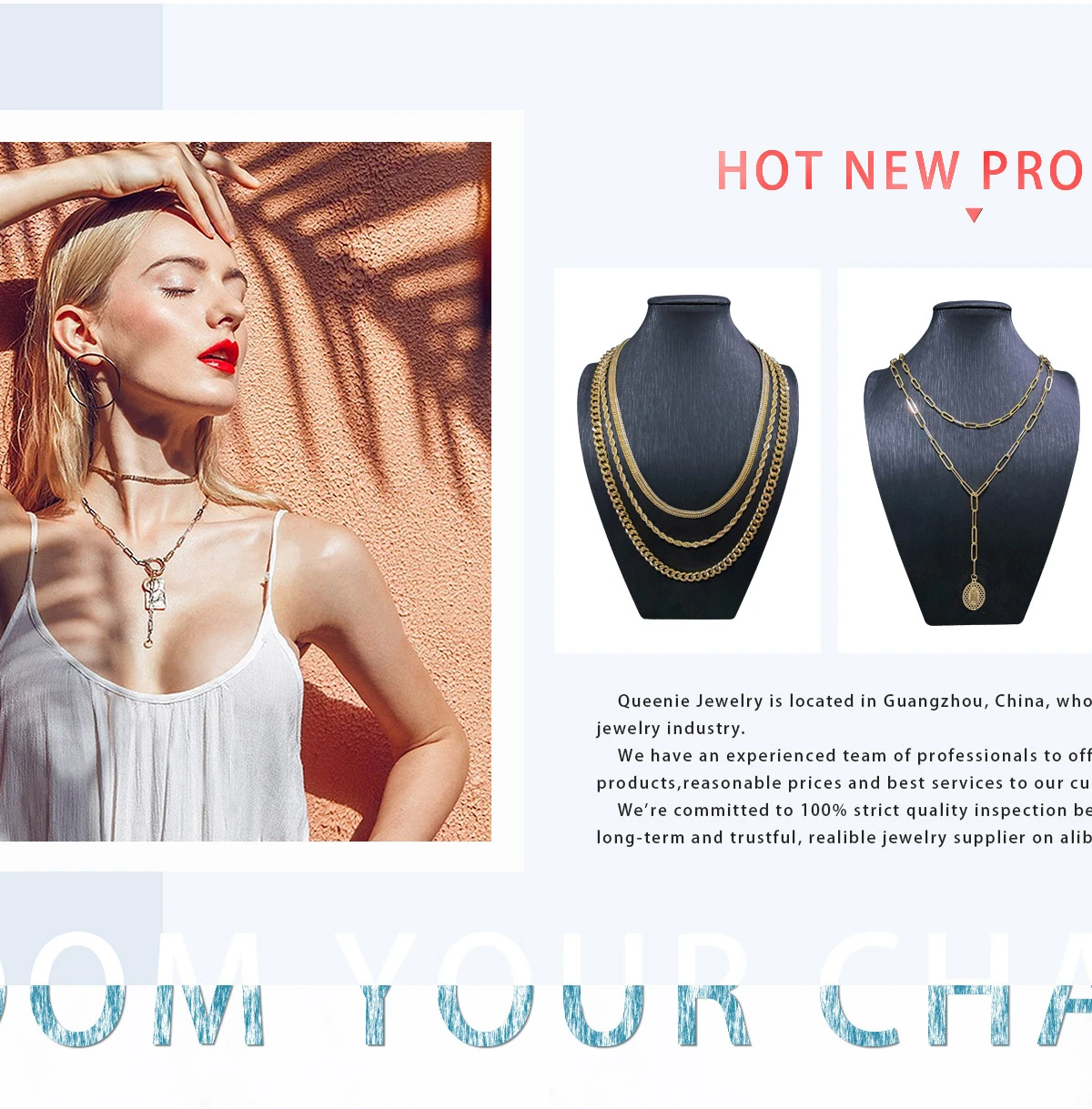 Guangzhou Queenie Jewelry Co., Ltd. - Necklaces, Bracelets