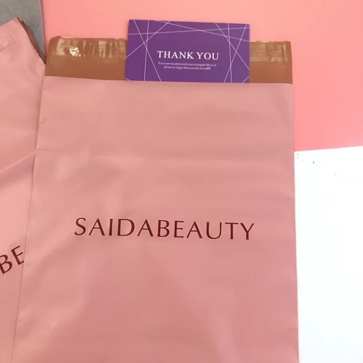 Self Adhesive Custom Logo Printed Biodegradable Poly Post Shipping ...