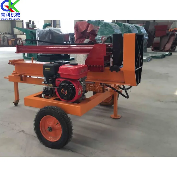 Guillotine Wood Splitter - Efficient Diesel Log Processor