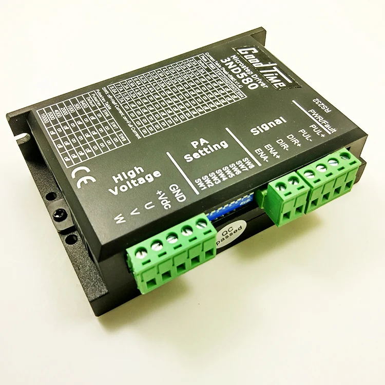 3 Phase Digital Step Motor Speed Control Driver 3nd580 - Buy Step Motor ...