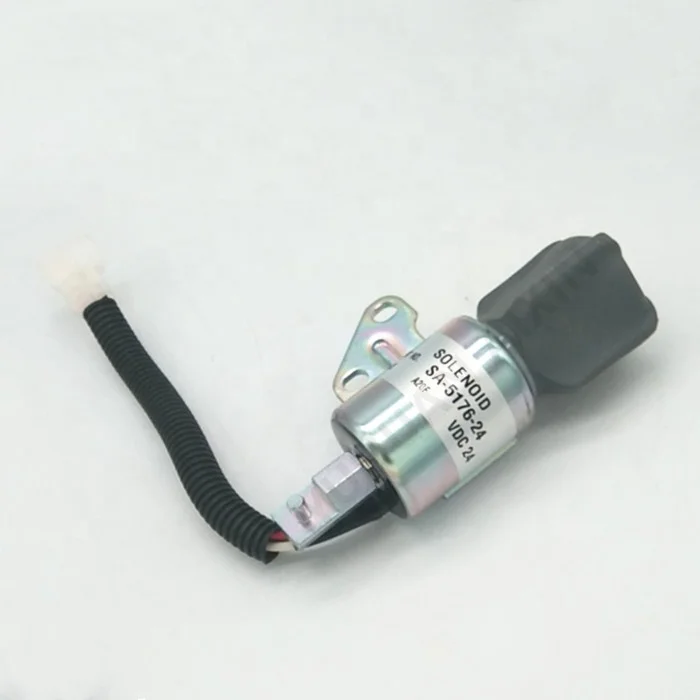 SA-5176-24 차단 솔레노이드 밸브 24V Kubota D722 D902 Z482 1756ES-24SUC5B1S5 ...