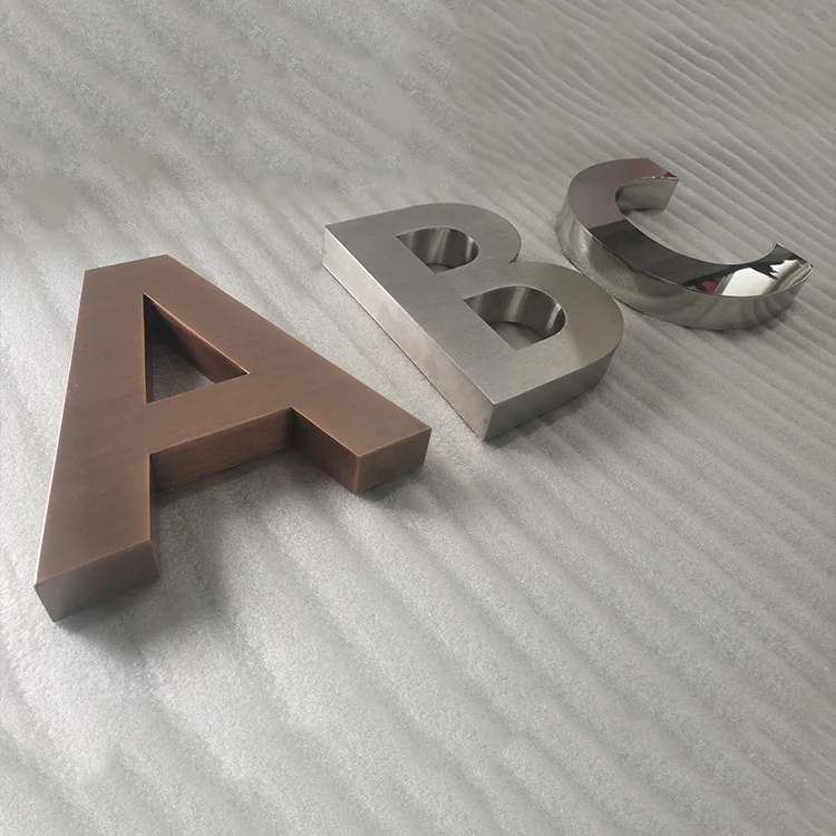 Custom Large Metal Sign Alphabet Wall Letter Outdoor Wholesale ...