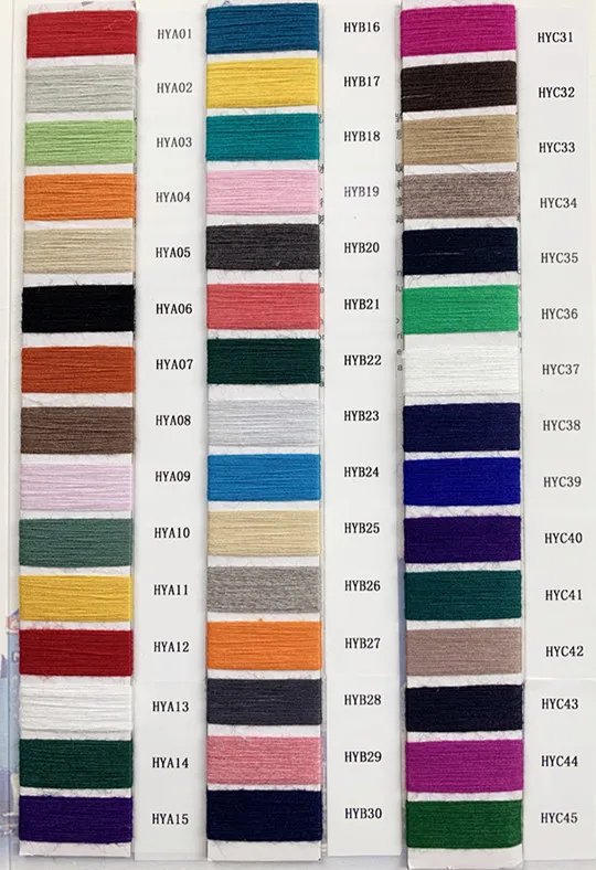 More Than 200 Colors Available Cashmere Like Vpn Yarn 28s/2 2/48nm Eco ...