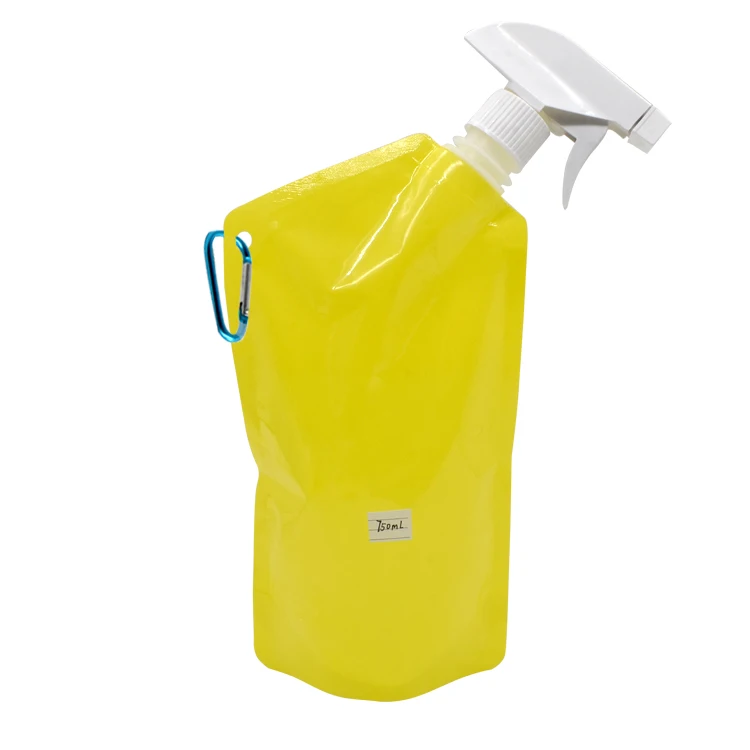 Custom Design Packaging Plastic Standing up Liquid Spouts Pouch Trigger ...