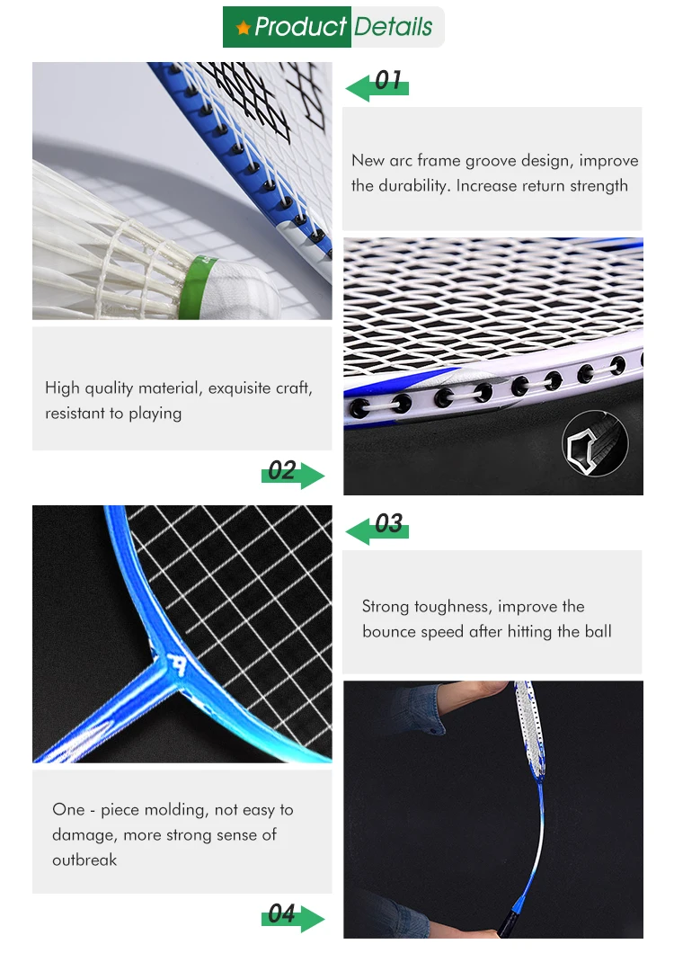 Custom Carlton Outdoor Games Badminton/Racket Set Padel/Badminton ...