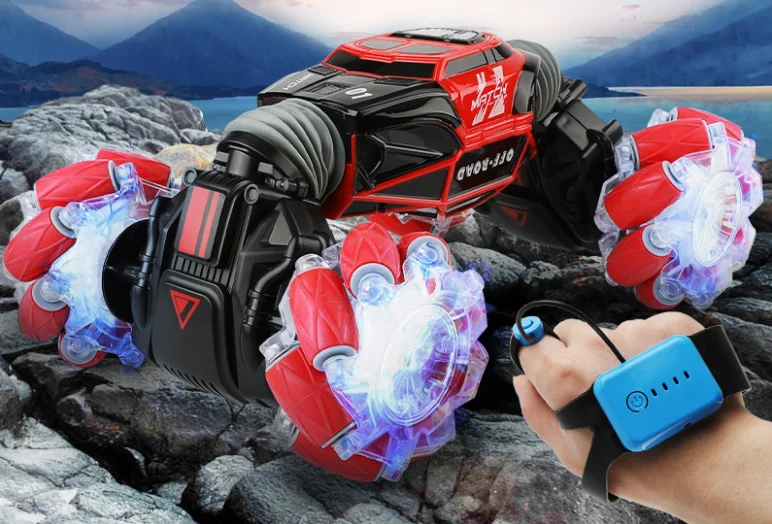 1:16 2.4ghz Smart Hand Watch Control Gesture Sensing Toy Double Sided ...