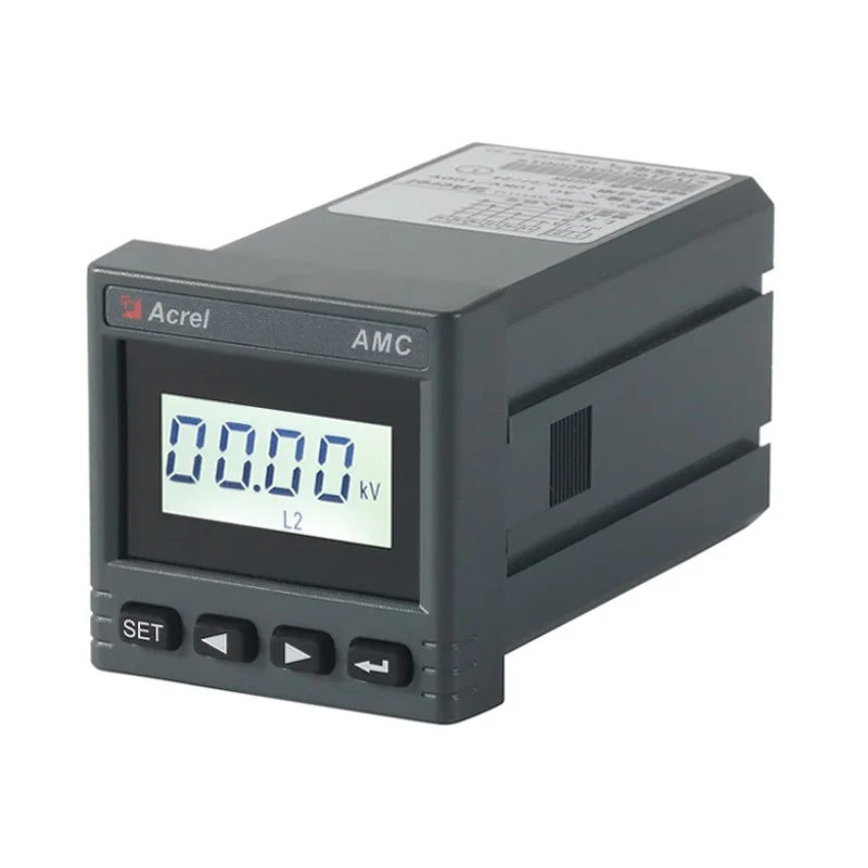 Acrel Lcd Three Phase Current Meter Digital Ac Amp Meter Amc48l-ai3 Small Size 48*48mm Ac ...