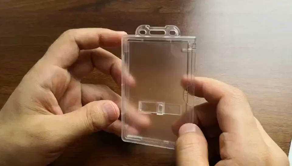 Business Transparent And High Definition Id Card Holder Name Id Badge ...