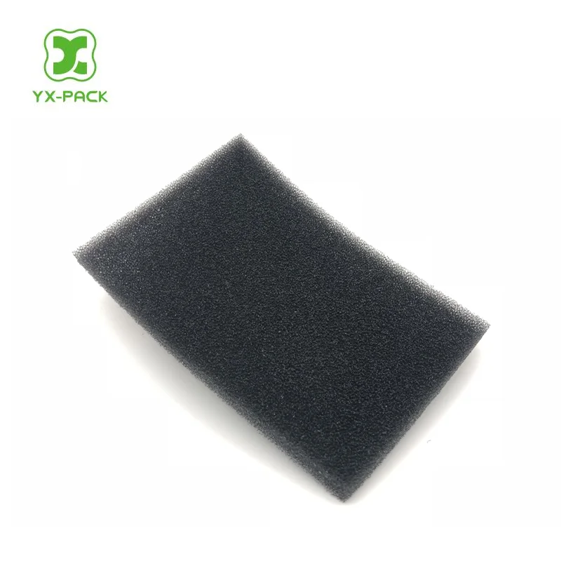 100ppi Black Reticulated Sponge Filter Foam Sheet/Roll for Air Filters ...