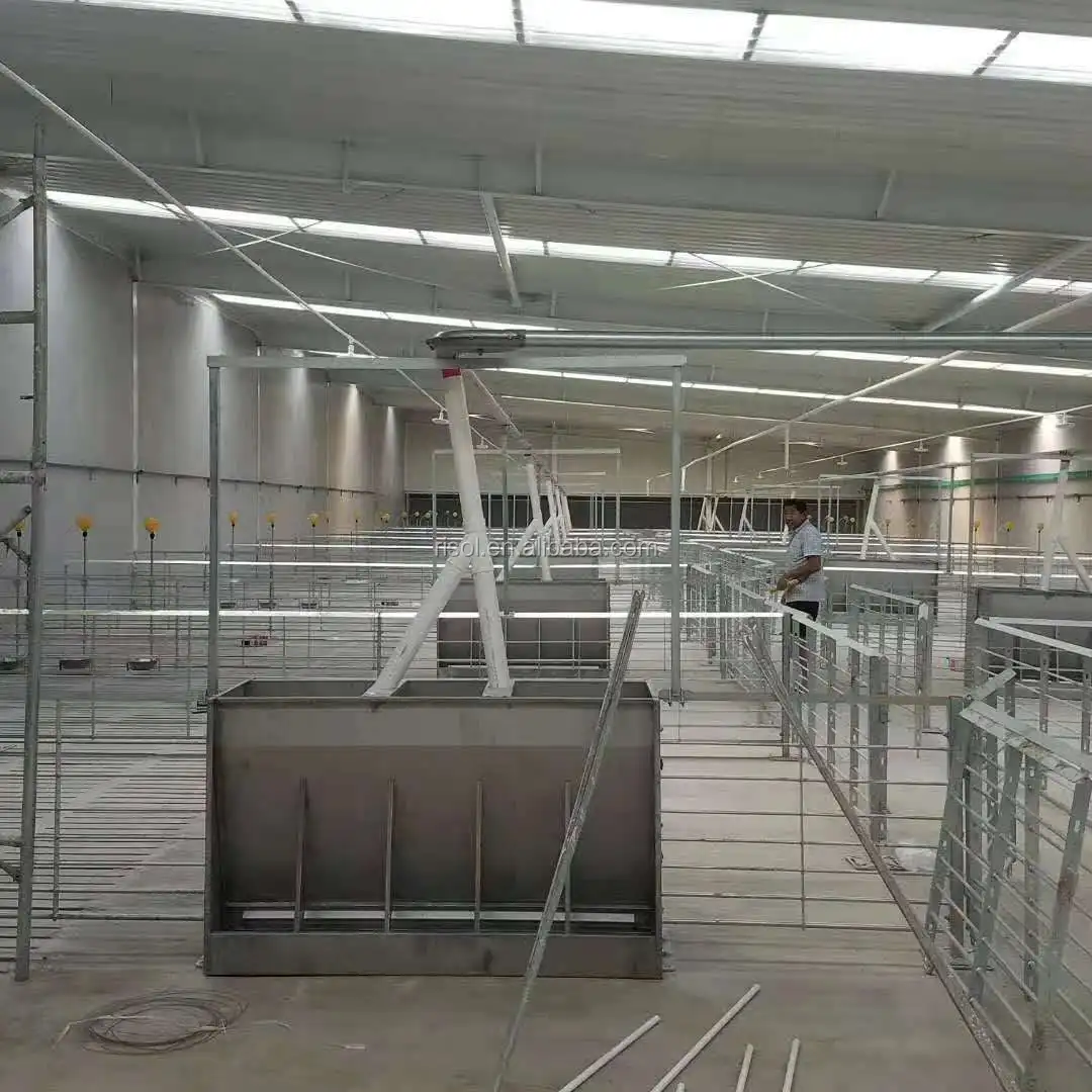 Stainless Steel Double Side Trough - Durable Hog Feeders