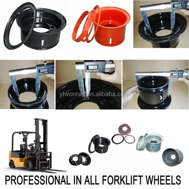Forklift Tire Rims Split Type And Two Piece Type For Toyota,Nissan ...