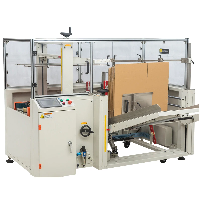 Unmanned Automated Carton Unpacking Forming Machine Automatic Bottom ...