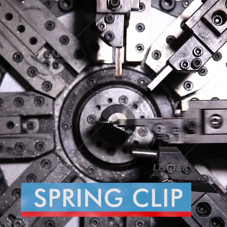 Spring Wire Clip For Greenhouse Roof Fittings Galvanization Spring ...