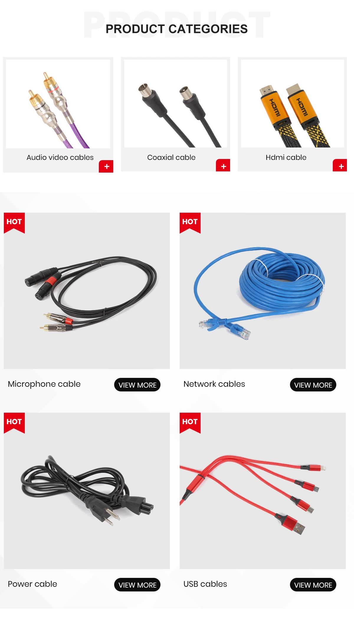 Changzhou T.j International Trading Co., Ltd. - Audio Video Cables ...