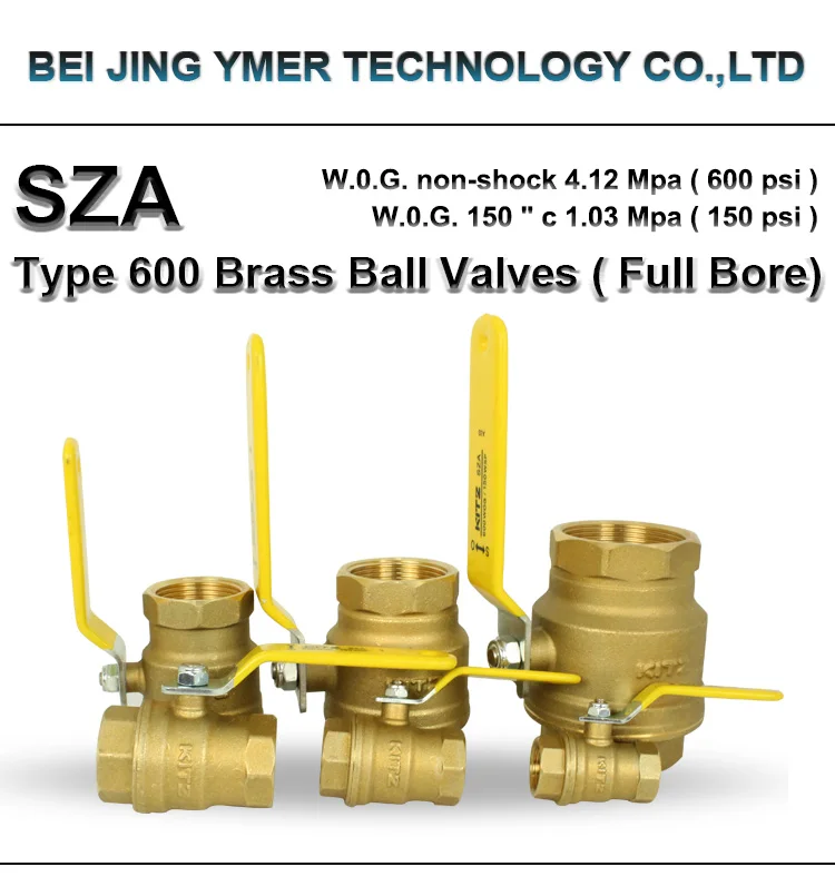 Wholesale High Quality KITZ SZA Ball Valves for Water