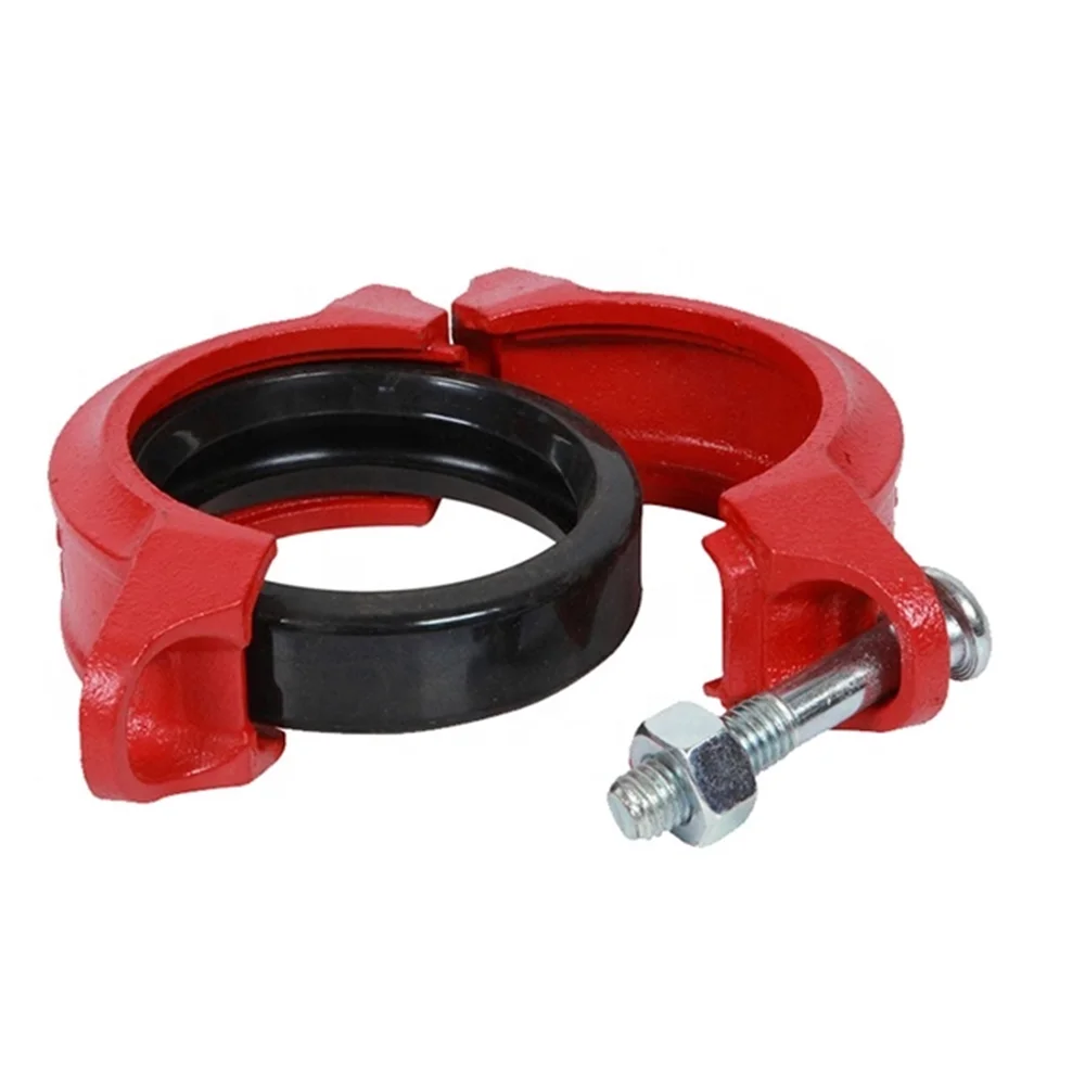 Grooved Flexible Clamp & Coupling - Buy Ductile Iron Grooved Flexible ...