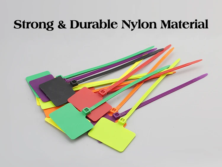 Big Tag Cable Marker Ties - Durable Identification Solutions