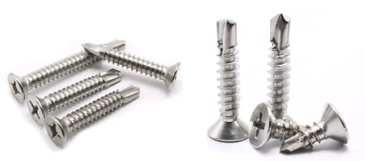 ISO 15482 Cross Groove Countersunk Self-drilling Tapping Screw Crosse ...