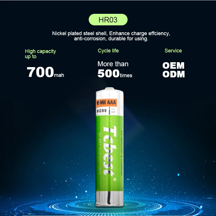 HR6 1.2v Nimh Batteries - Reliable Rechargeable Solutions