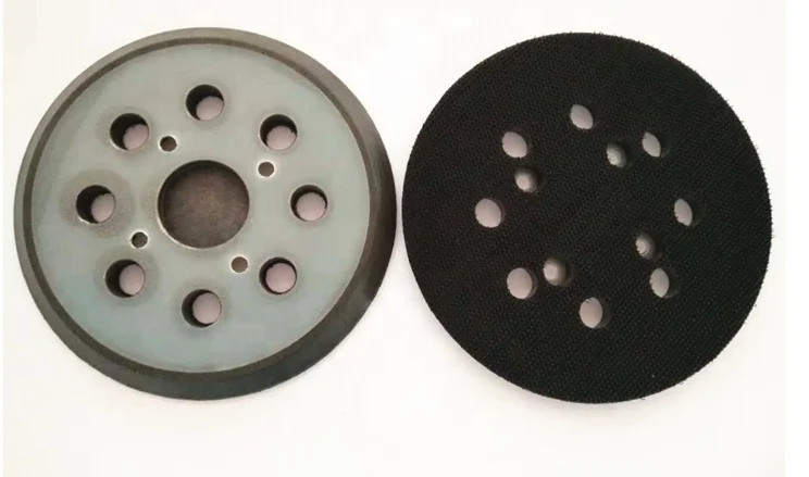 150mm Hook and Loop Backing Pad 6 Inch PU Backing Pad with 17 Holes ...