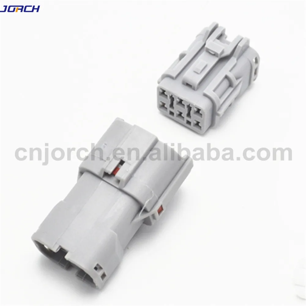 6 Pin Female Male Automotive Engine Wire Harness Waterproof Connector ...