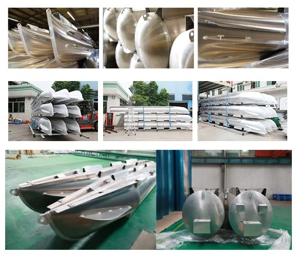 DIY Build Aluminum Pontoons Float Tube for Pontoon Boat - Durable ...