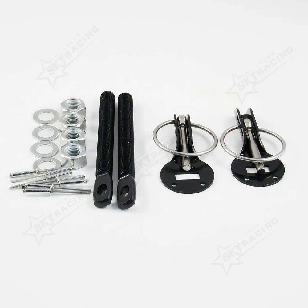 Car Modified Cover Lock Accessories Universal Hood Machine Cover Lock ...