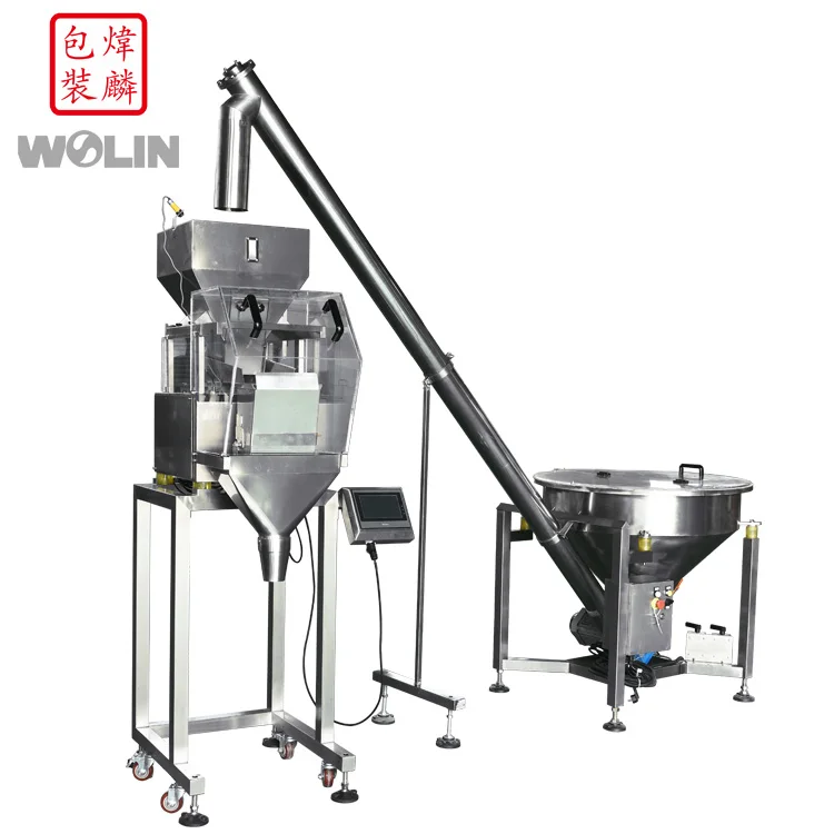 Automatic Feeding Weighing Weight Filler Dosing Manual Packing Line For ...