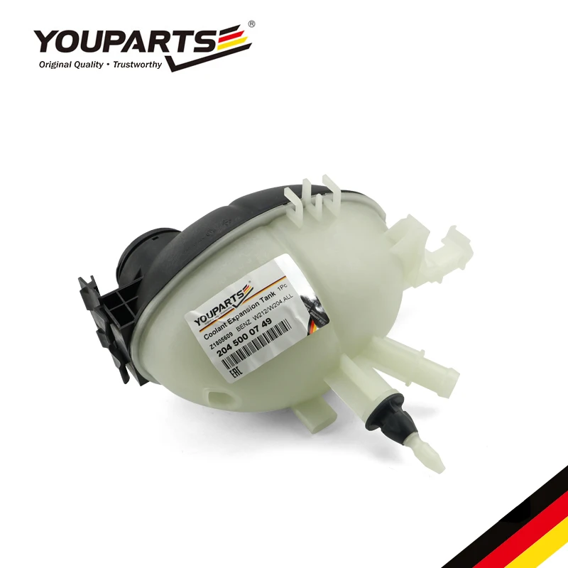 适用于benz W212 W204所有oem 2045000549 2045000049的yps汽车发动机散热器冷却液水膨胀箱 - Buy ...