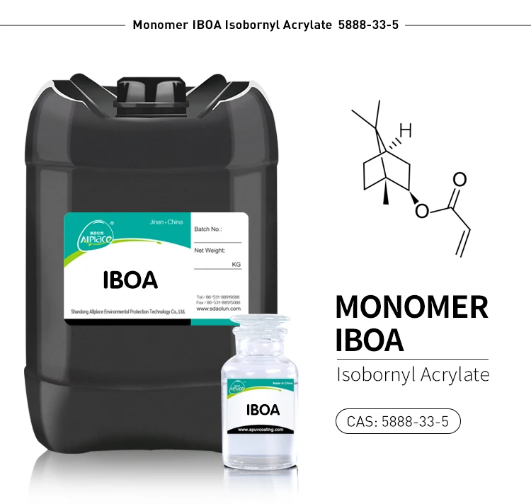 Allplace Uv Monómero Iboa 5888-33-5 De Isobornilo Acrilato Para Polímero Acrílico - Buy Uv ...
