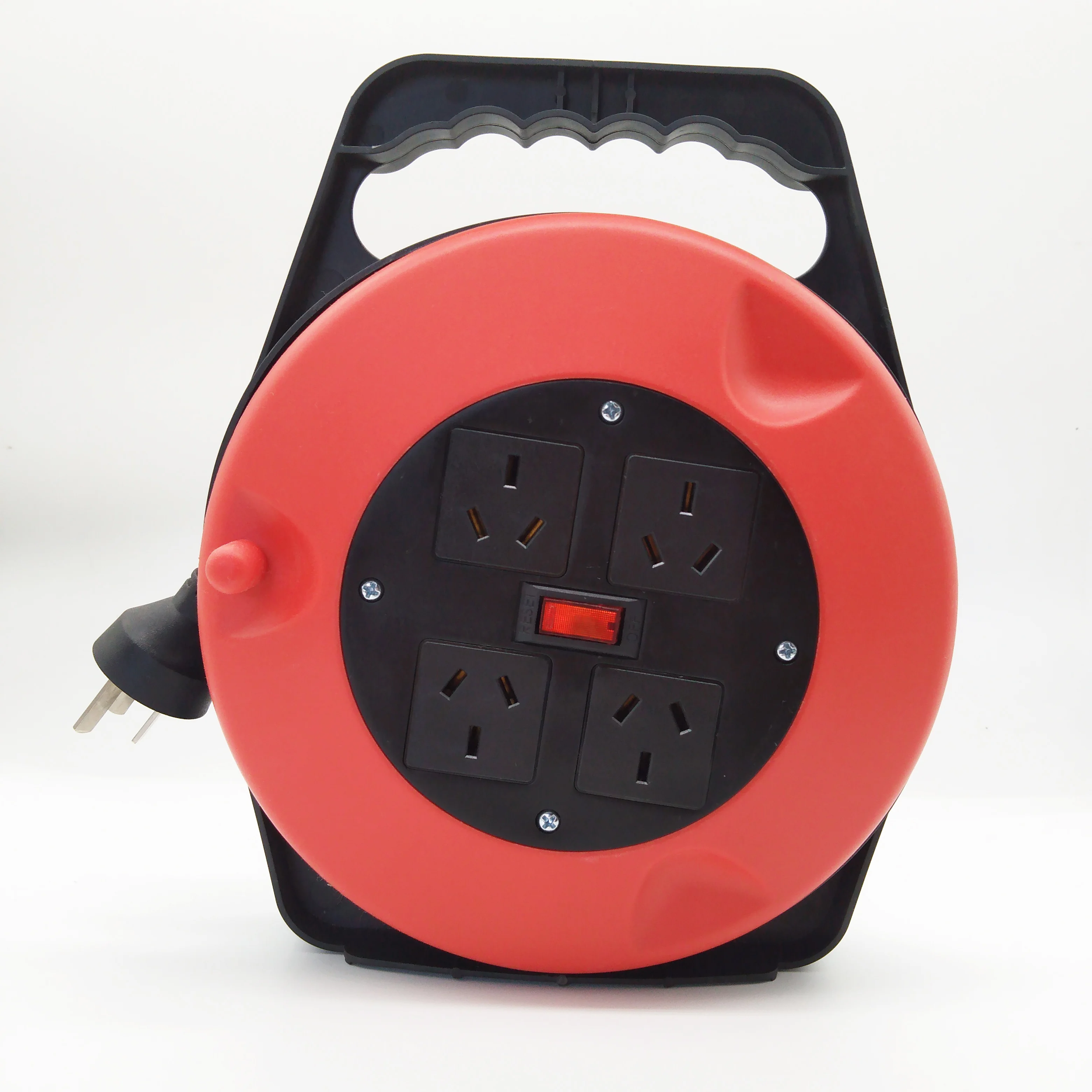Retractable Mini Cable Reel Argentina Typle Extension Cord With Switch ...