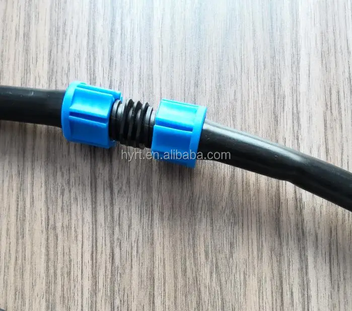 Plastic Drip Tape Connector - Lock Type Tee Irrigation Fittings