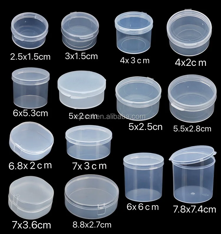 Custom Plastic Round Packaging Boxes - Eye Shadow & Face Mask