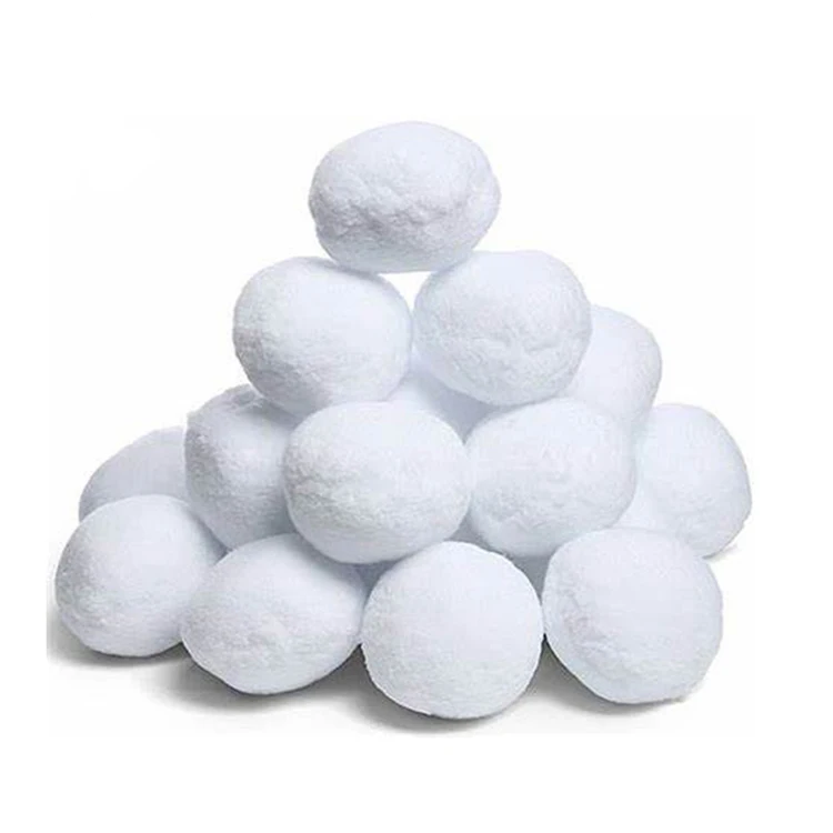 High Quality Safe Artificial Indoor Snowball Fight Soft Snowball For ...