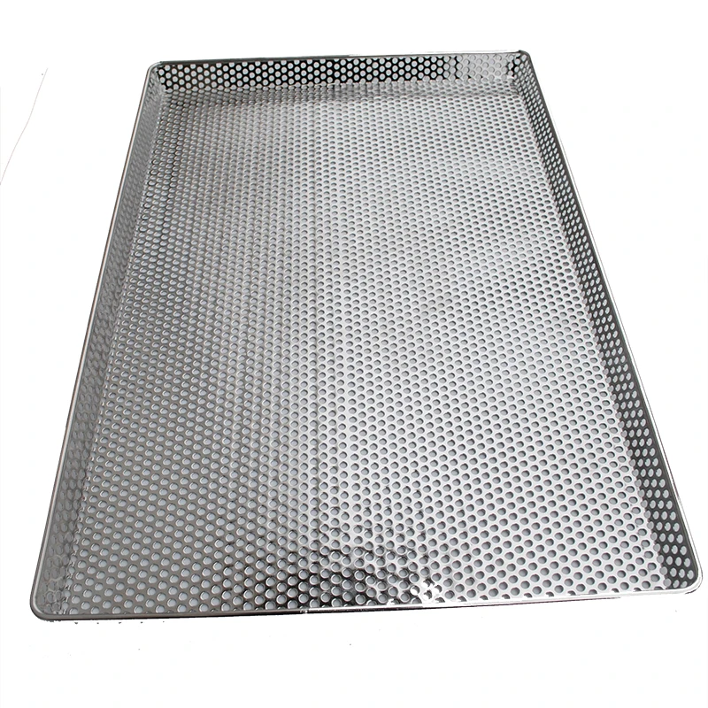 Dehydrator Stainless Steel Wire Oven Mesh Baking Food Tray with Polishing