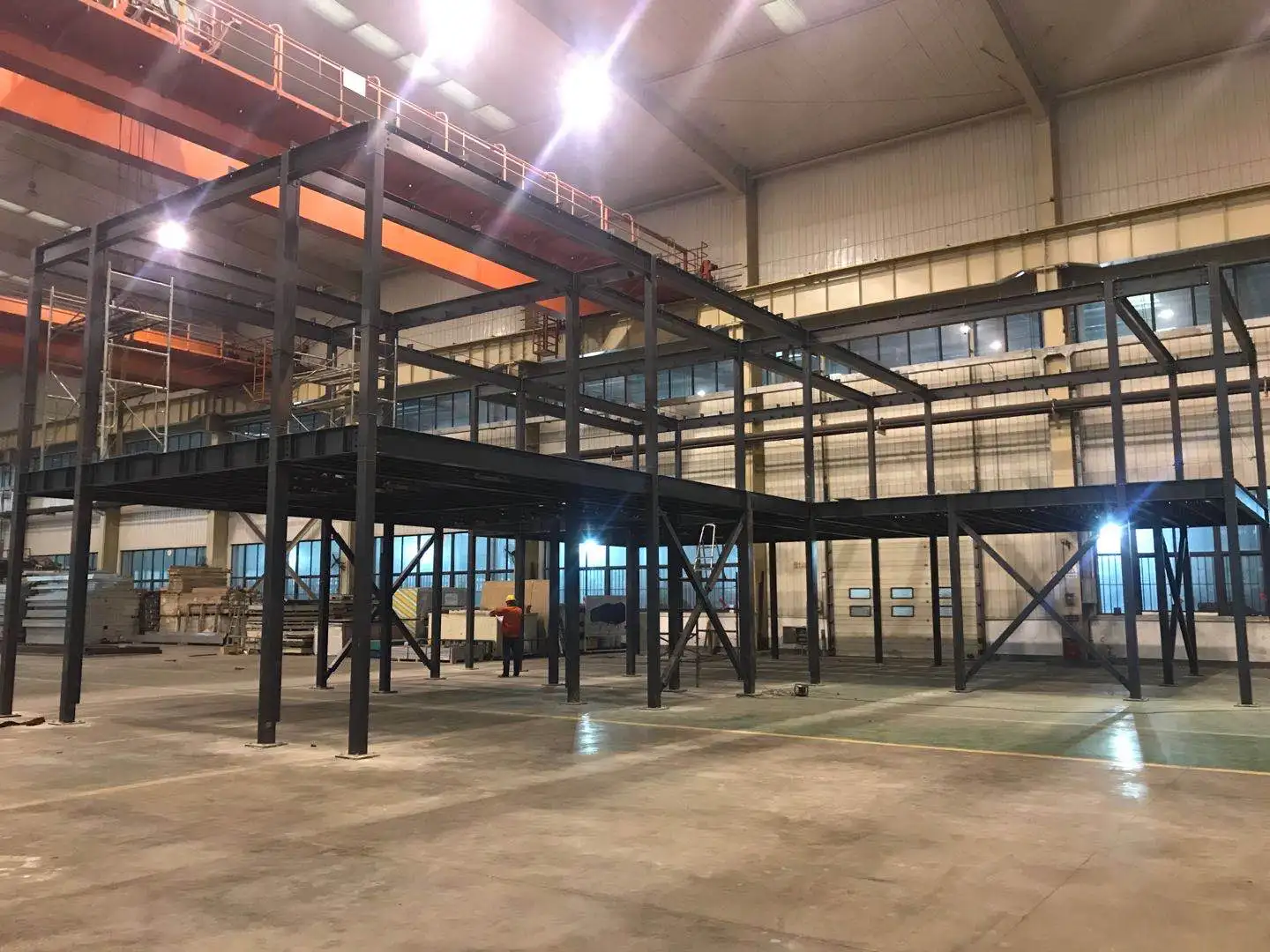 Light Steel Frame Hurricane Proof Log Cabin Kits for Sale