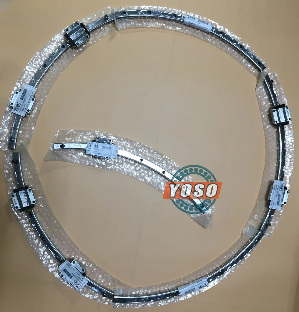 Curved Linear Rail Guide Hcr12a1uu+60/100r Hcr15a1uu+60/150r Hcr15a1uu ...