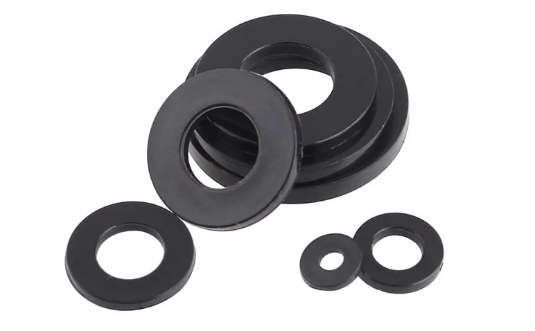 Nylon PA66 Flat Washers - Clear Plastic Washers for General Industry