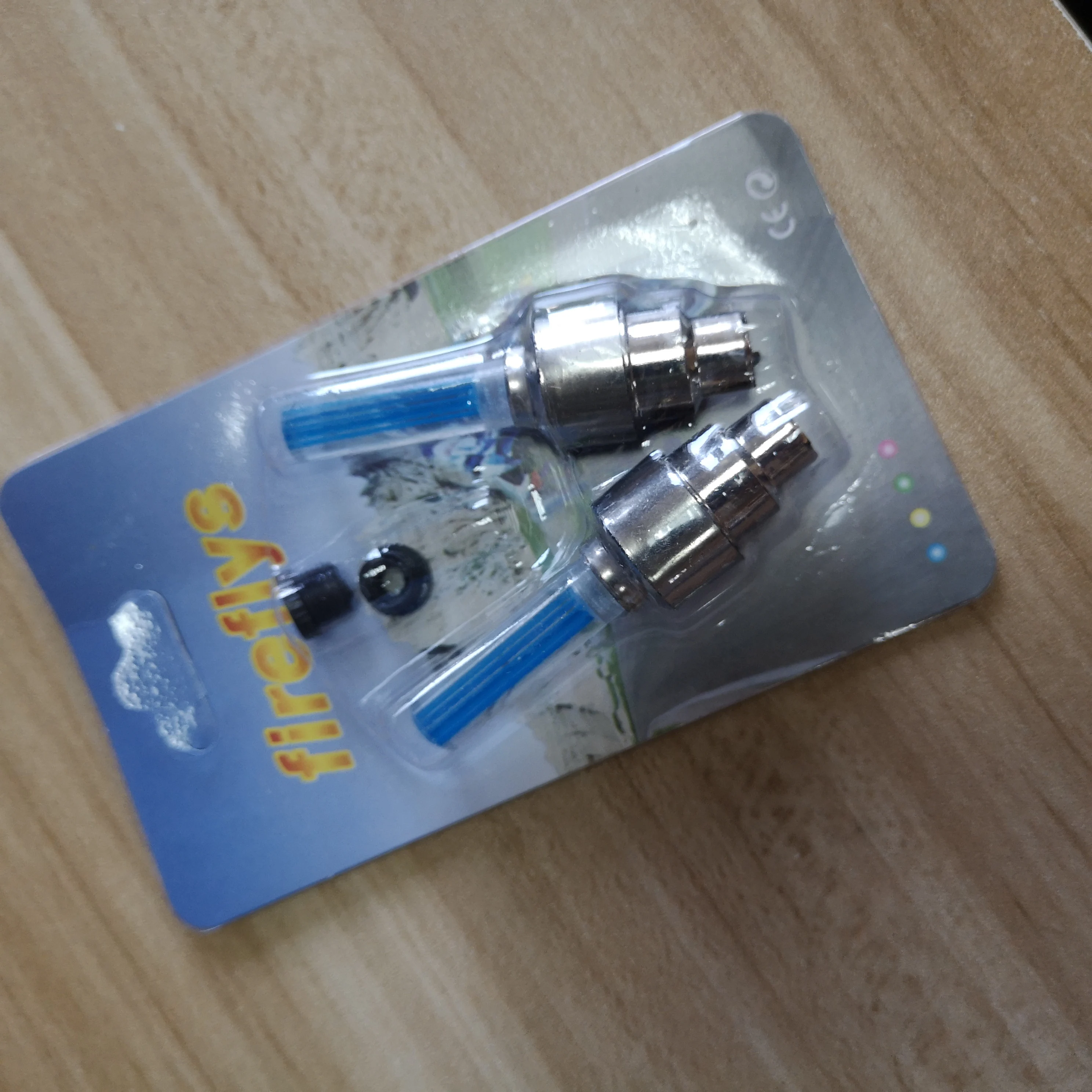 Led Flash Light Tire Wheel Valve Sealing Caps For Car Bike Bicycle ...