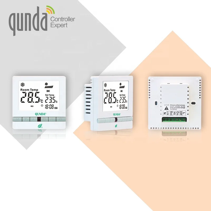 Qunda QD-HVAC08E - High-Quality Air Conditioner Thermostat