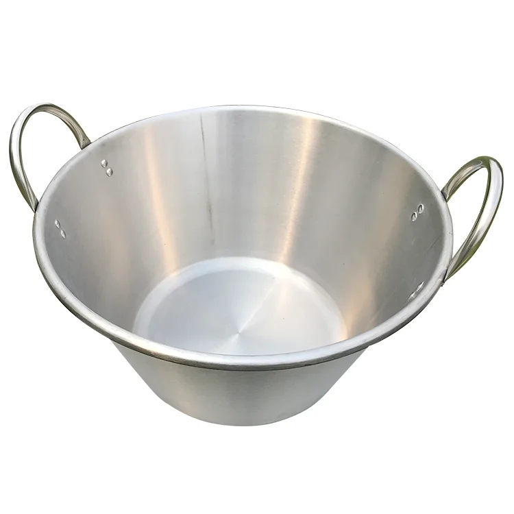 Large Stainless Steel Cazo Deep Design Jam Pan For Outdoor Cooking With ...